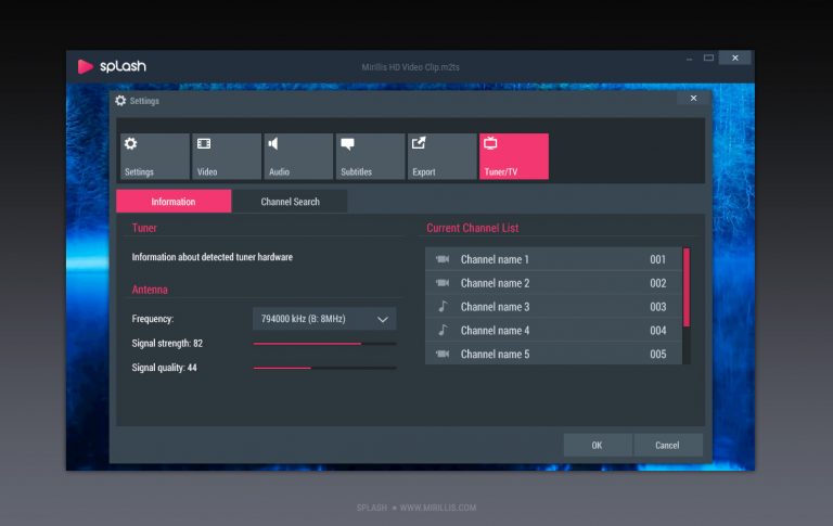 Скачать - Splash player